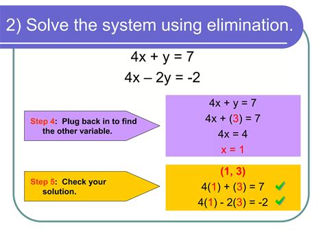 G5 Two Variable Equations Using Elimination Pptx