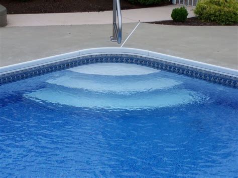 Inground Pool Steps For Vinyl Liner Pools Pool Steps Options