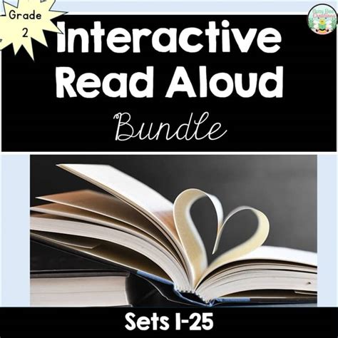 Interactive Read Aloud Year Long Bundle Read Aloud Activities For