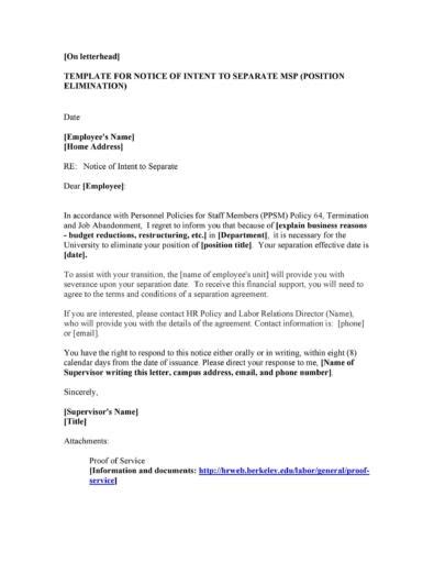 43 Best Separation Agreement Templates And Separation Papers