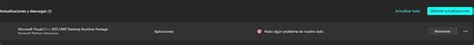 Windows Store Cant Install Microsoft Visual C 2015 Uwp Desktop