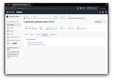 Real Time Synthetic Data Generation For Llm Training With Circleci Workflows Circleci
