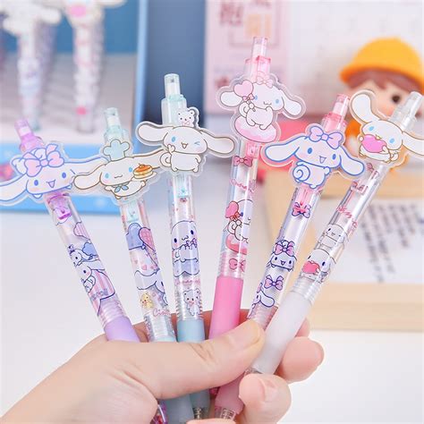 1pcs Cinnamoroll Ballpoint Pen Sanrio 0 5mm Black Water Based Pen For