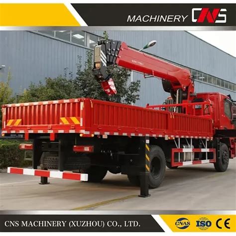 16 Ton Hydraulic Telescopic Boom Construction Truck Straight Arm Mobile