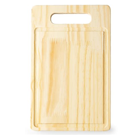Tábua De Carne Média Tábua De Corte De Madeira Pinus 33 Cm Madeiramadeira