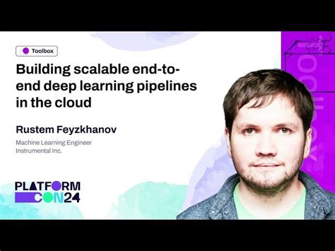 Free Video Building Scalable End To End Deep Learning Pipelines In The