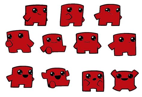 Even More Meat Boy Sprites By Meatink360 On Deviantart