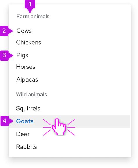 PatternFly Simple List