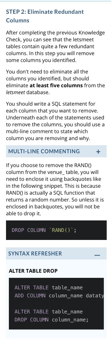 Instructions Oo Project Overview Normalization In