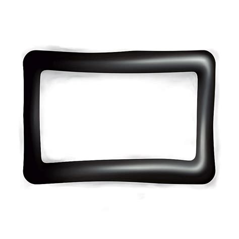 Download Black Rectangle Vector Png 36