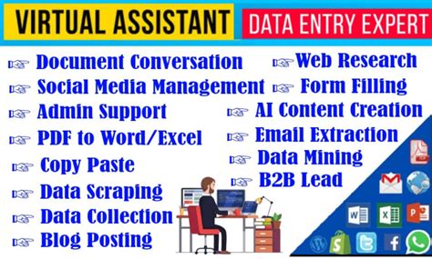 Be Your Virtual Assistant Data Entry Document Conversion And Data Collection By Ismaeel96 Fiverr