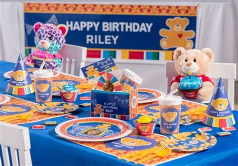 Shindigs Party Build A Bear Birthday Build A Bear Party Bear
