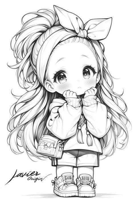 Best 13 Dibujos De Chicas Kawaii Para Colorear Artofit