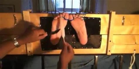 Avas Monkey Toes Stuck In The Stocks