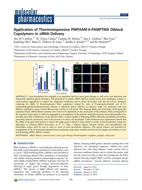 Paper 2 Pdf Rna Interference Rna