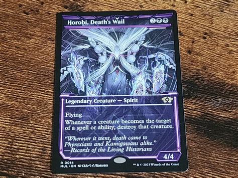 Free Magic The Gathering Mtg Horobi Deaths Wail Rare Card March Of The