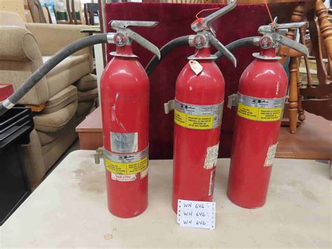 3 Fire Extinguishers