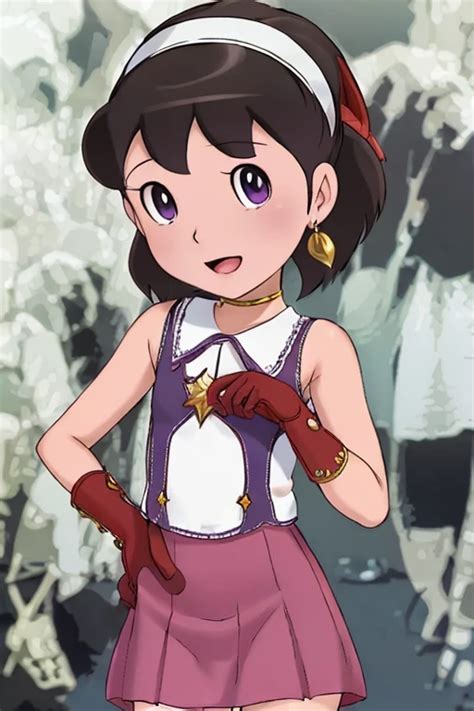 Seaart Ai Shizuka Minamoto Doraemon