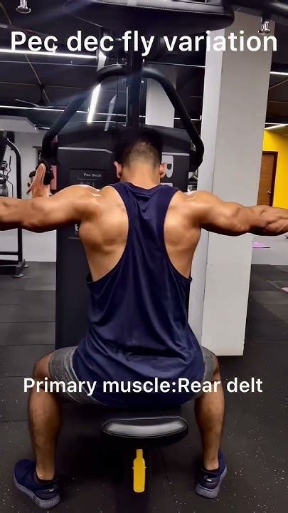 Pec Dec Fly Variation Youtube