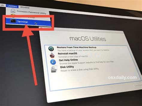 How To Reset A MacOS Sierra Password