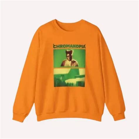 Limited Edition Orange Chromakopia Sweatshirt Stylish Streetwear Tyler The Creater Merch
