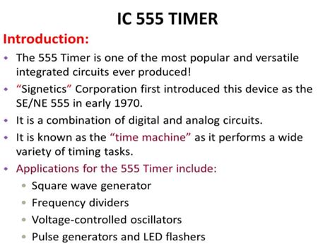 555 Ic Timer Pptx
