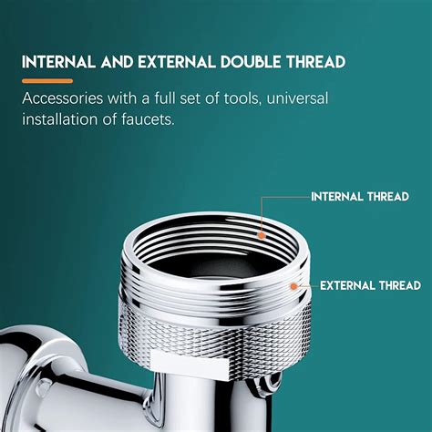 Adaptor De Robinet Cu Brat Mecanic Telescopic Jenuos® Rotatie De 1440