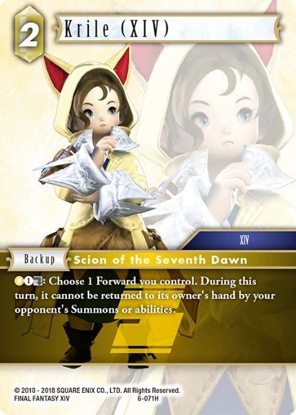 Where To Find Krile Ff14 Final Fantasy 14 Krile Guide Ezgi