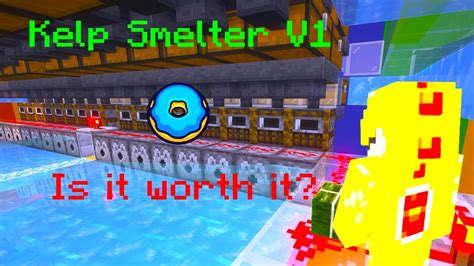 Building The New Kelp Smelter V1 On Donutsmp Youtube