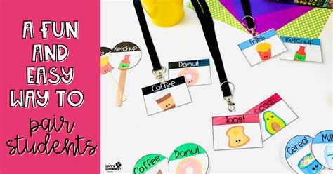 A Fast And Fun Way To Pair Up Students Lucky Learning With Molly Lynch