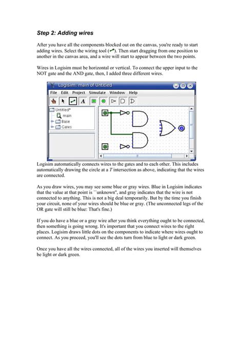 Logisim Tutorial PDF