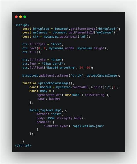 Base64 Encoding In Javascript