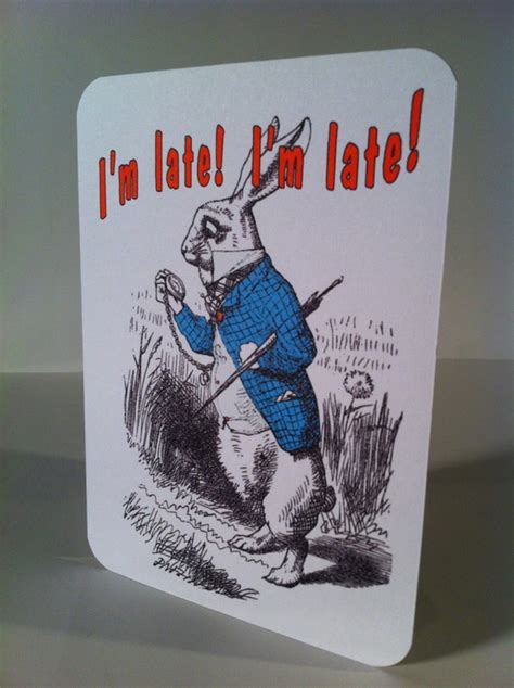 Why Is The Rabbit Late In Alice In Wonderland