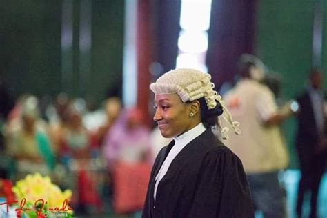 Welcome To Ajayis Blog Photos Pres Buharis Daughter Halima Called To Bar In Abuja