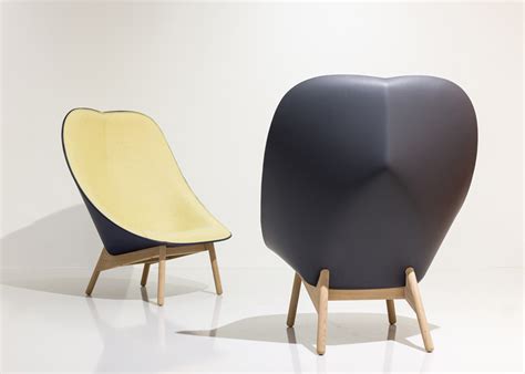 Doshi Levien Bases Uchiwa Armchair For Hay On A Japanese Fan