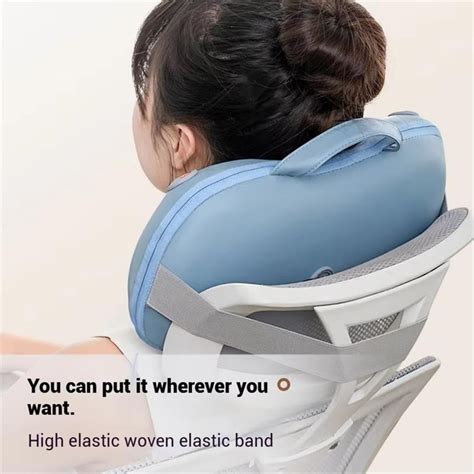 Srgarh Shiatsu Massage Pillow With Heat 4 Kneading Nodes Portable