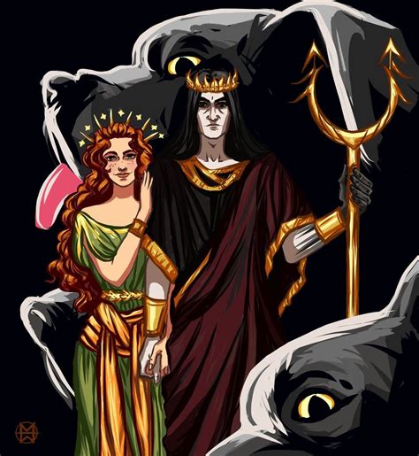 Hades And Persephone Fan Art Gods Of Ancient Greece Couples Hades And