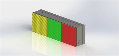 Rgb Led显示屏step模型图纸下载 懒石网