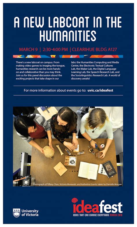 Mlab In The Humanities University Of Victoria Mlab At Ideafest 2016