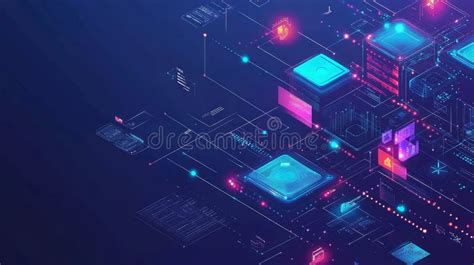 Innovation Platform Software Stock Image Image Of Futuristic Stand