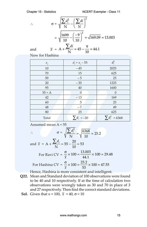 Ncert Exemplar For Class 11 Maths Chapter 15 Mathongo