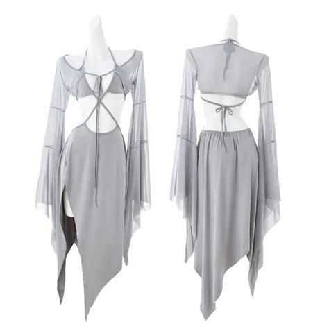 Non Staining Clothes For Sex Doll Lace Trimmed Chest Exposing Open