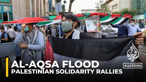 Solidarity Protests For Palestine Erupt In Multiple Countries The
