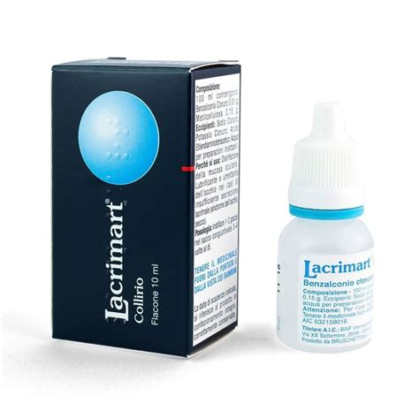 Lacrimart Gotas Para Los Ojos 10 Ml
