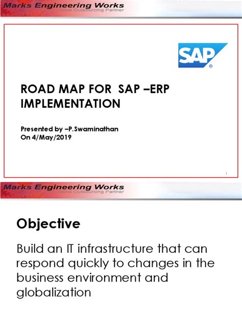 Sap Erp Implementation Roadmap Pdf Sap Se Enterprise Resource