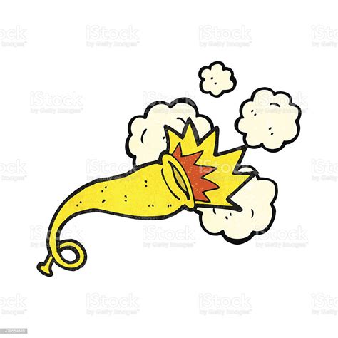 Brass Horn Cartoon Stock Illustration Download Image Now Bizarre