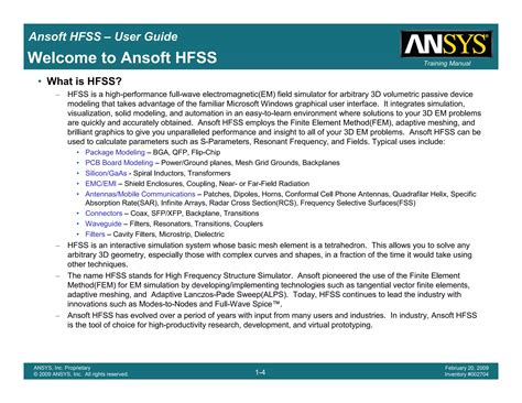 Hfss User Guide Pdf