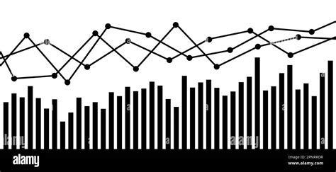 Business Graph Or Candle Stick Cartoon Growth Progress Financial