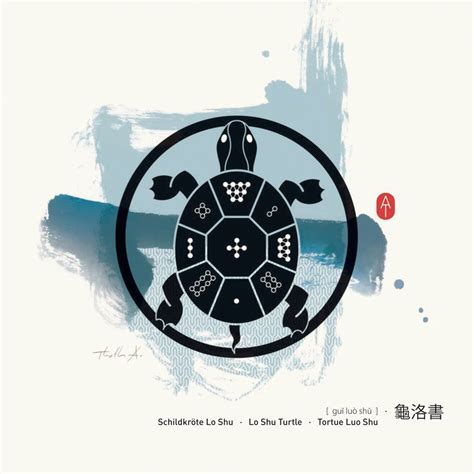 Feng Shui Karte Lo Shu Turtle Thoth Adan Shop Feng Shui Agentur