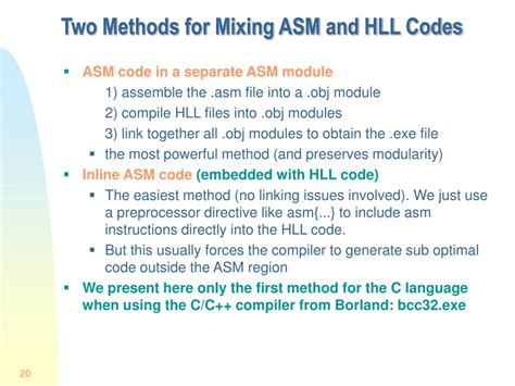 Ppt Modular Programming Stack Frames And High Level Language Interfacing Powerpoint